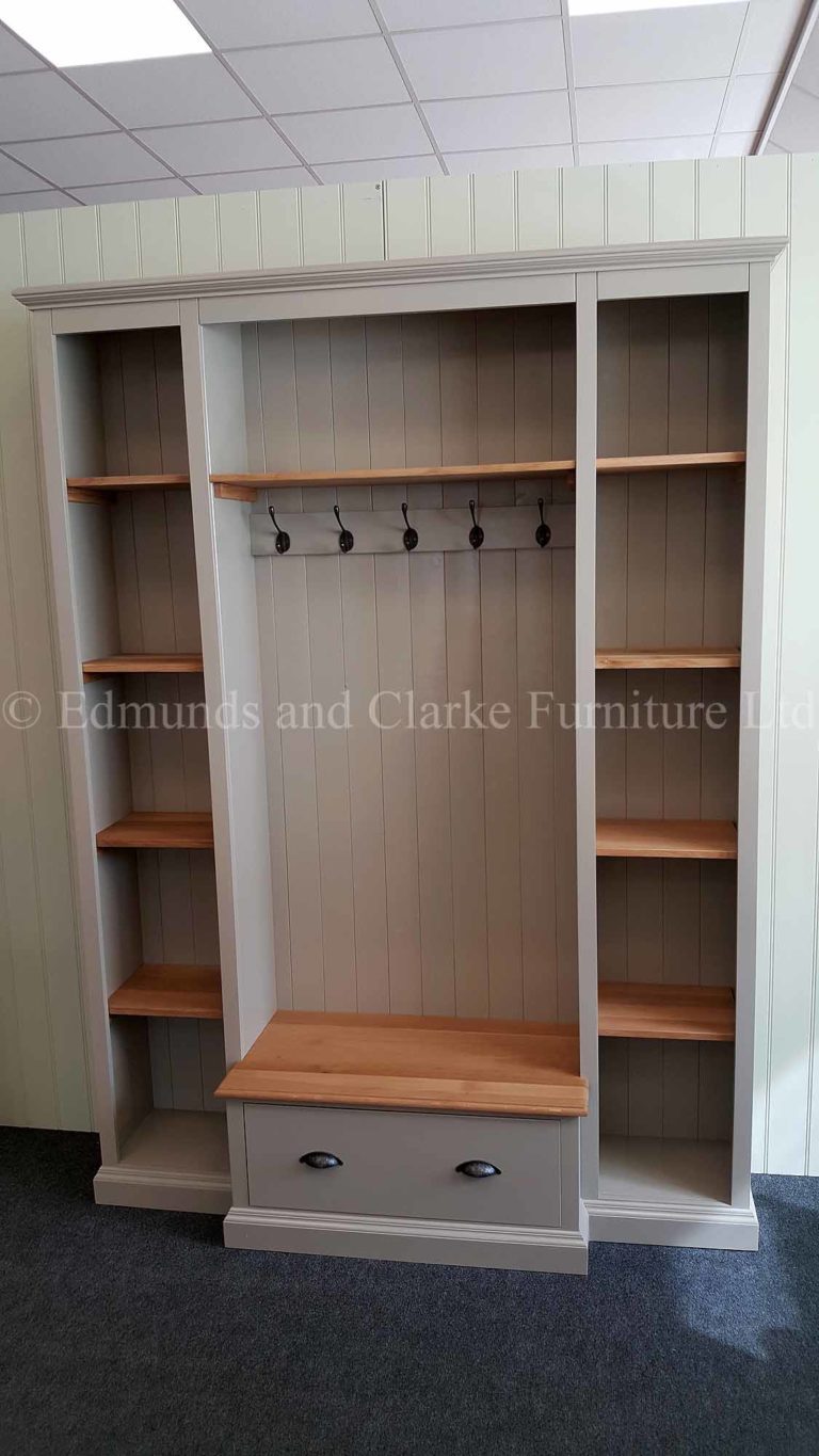 Bespoke Hallway Storage Unit | Edmunds & Clarke Furniture Ltd