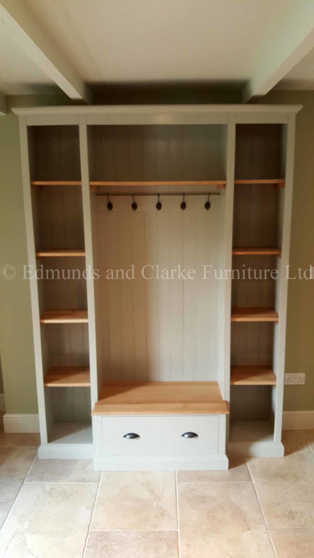 Bespoke Hallway Storage Unit | Edmunds & Clarke Furniture Ltd