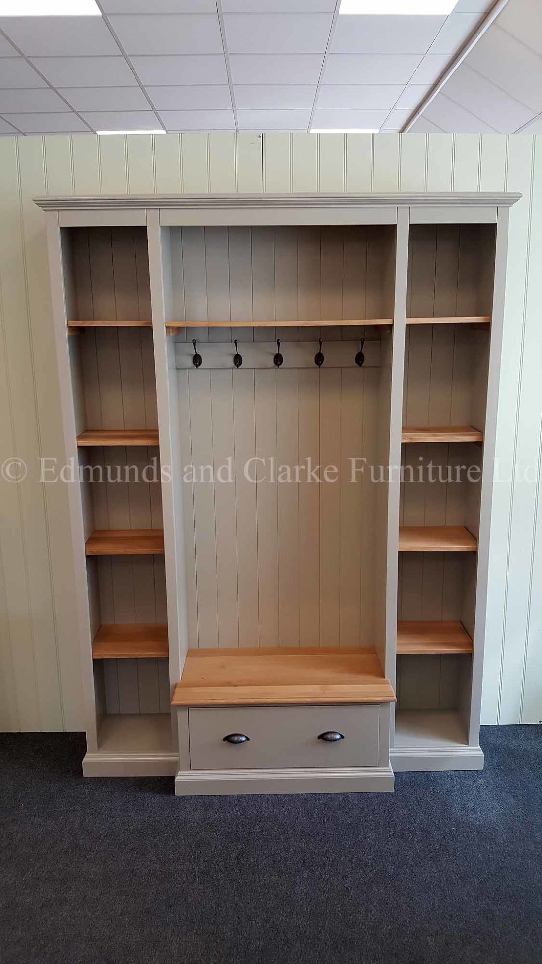 Bespoke Hallway Storage Unit | Edmunds & Clarke Furniture Ltd