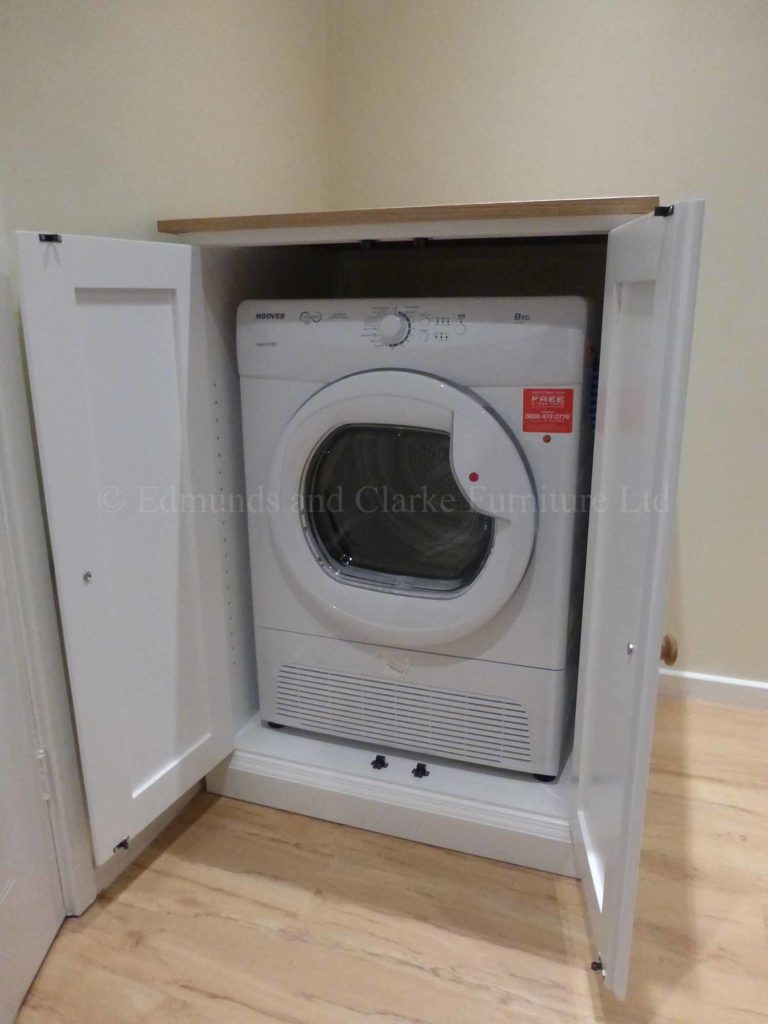 Bespoke Tumble Dryer Cupboard - Edmunds and Clarke Furniture