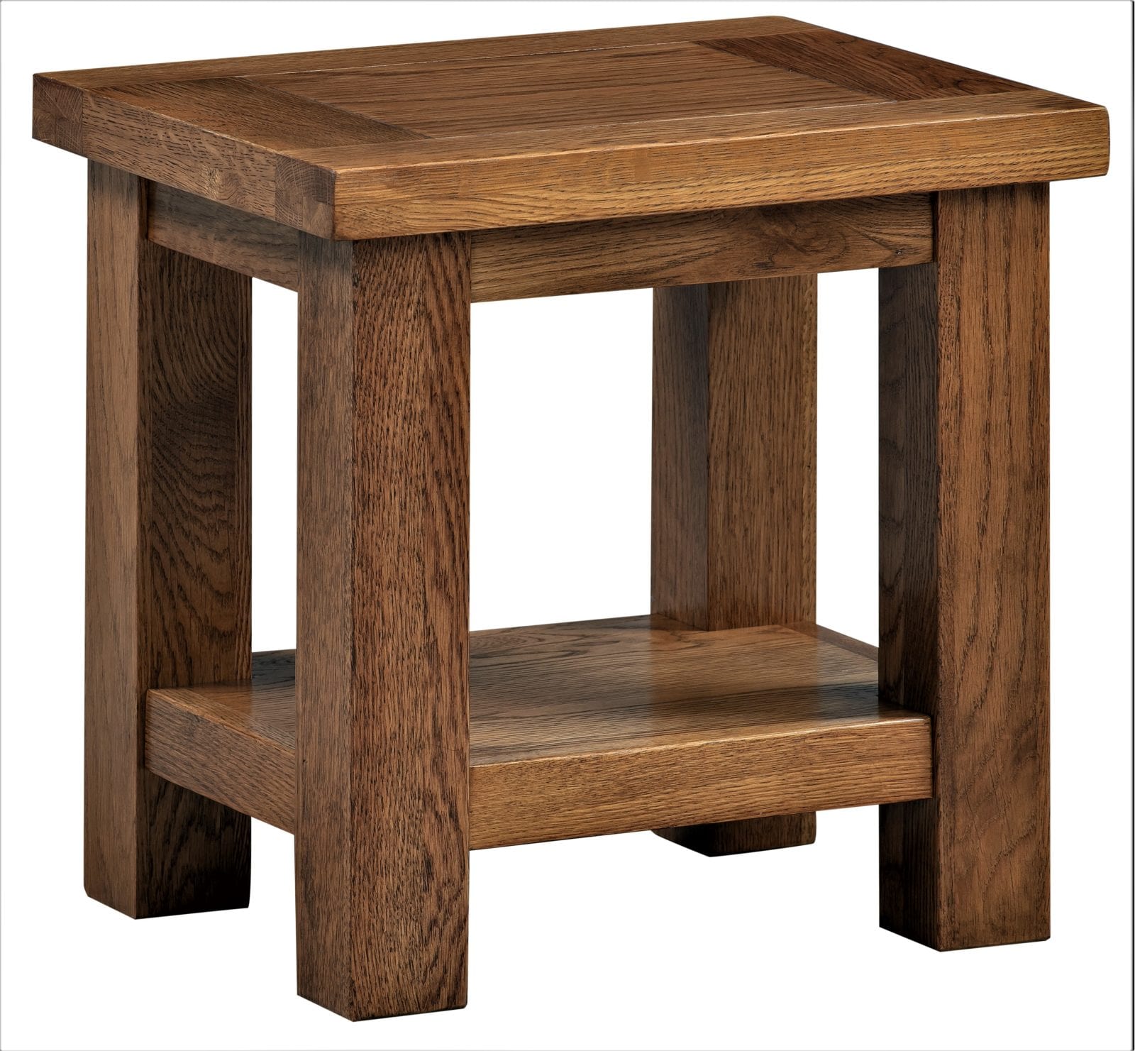 Dorset Oak Lamp Table - Edmunds and Clarke Furniture