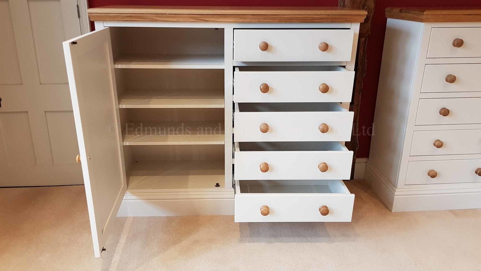 Matching Bespoke Multi Chest's - Edmunds and Clarke Furniture