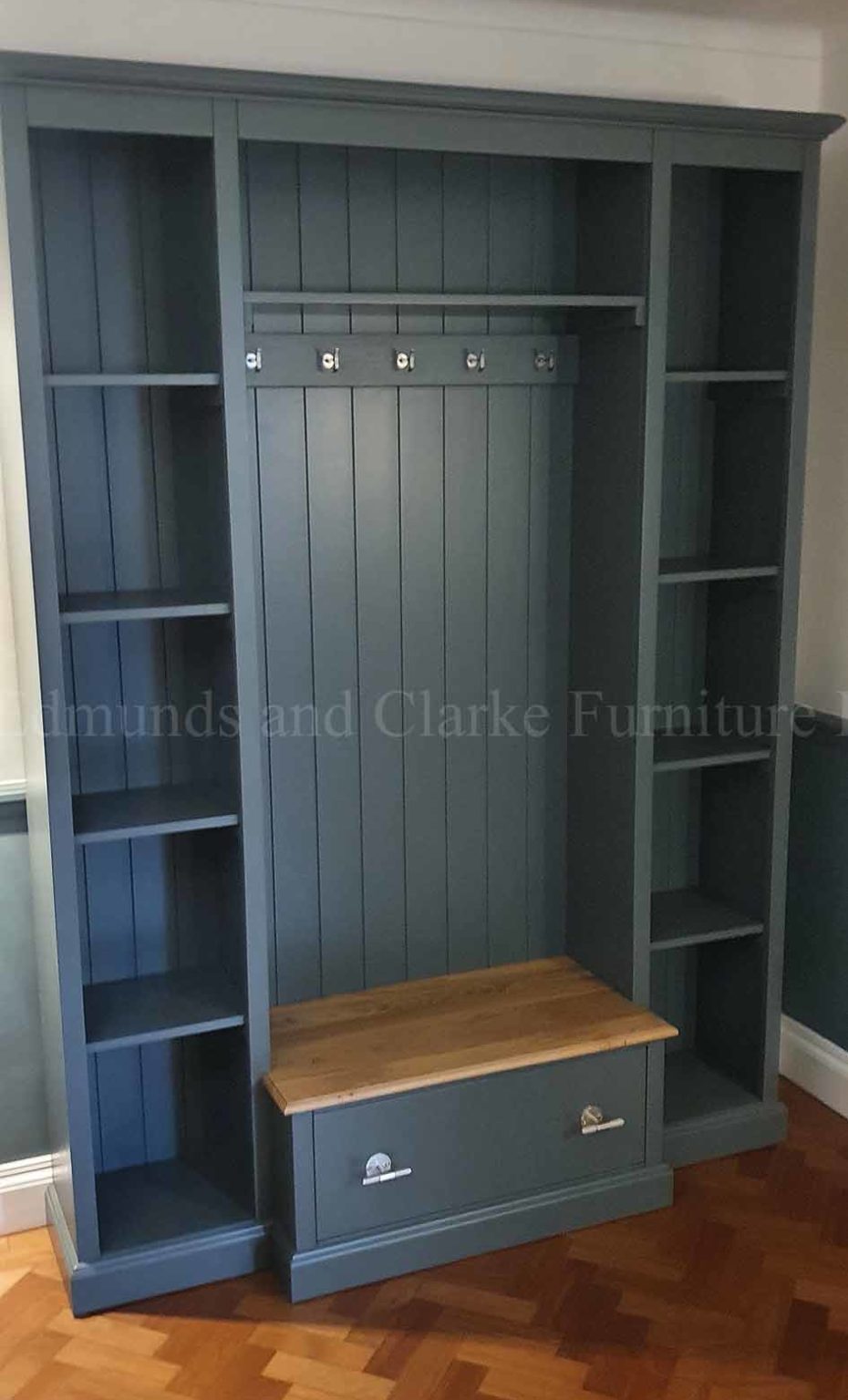 Bespoke Hallway Storage Unit | Edmunds & Clarke Furniture Ltd