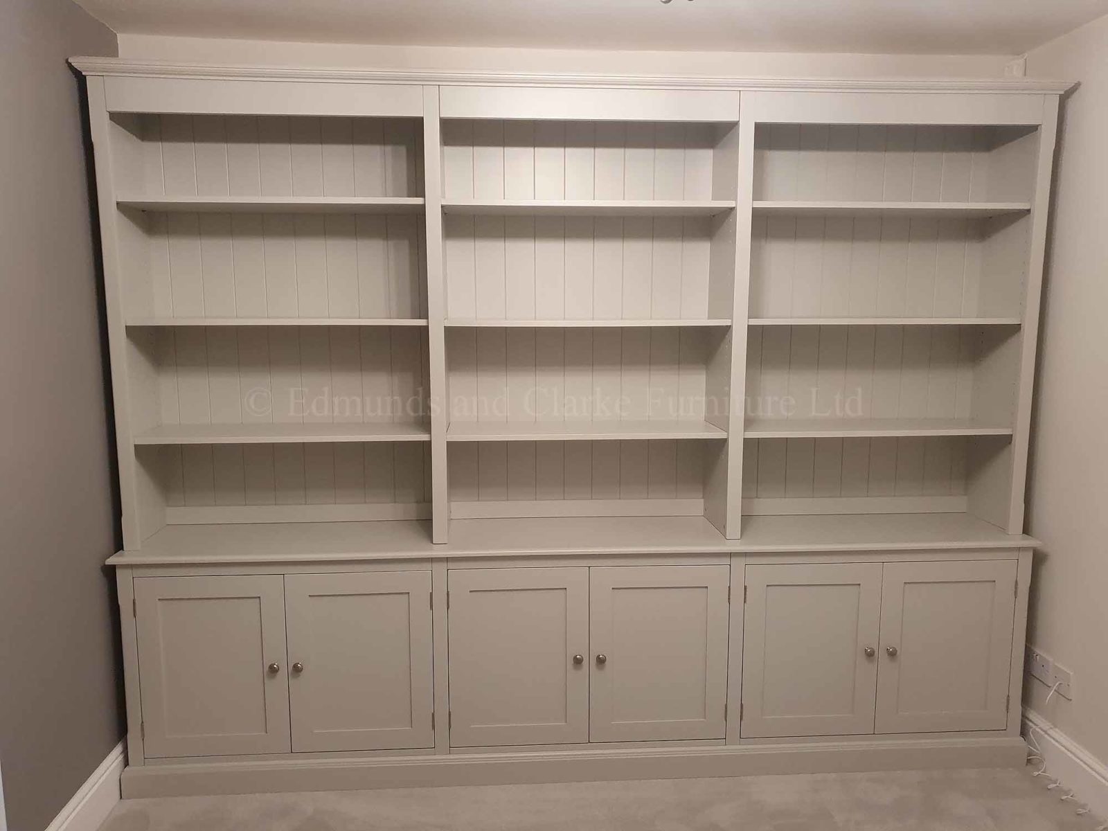 Edmunds 3 Metre Library Bookcase: Large & Elegant Book Storage