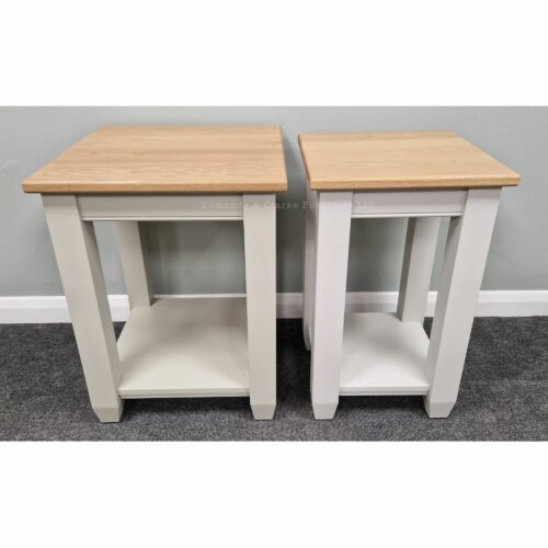 Edmunds Painted Shaker Lamp Tables | Edmunds Clarke Furniture