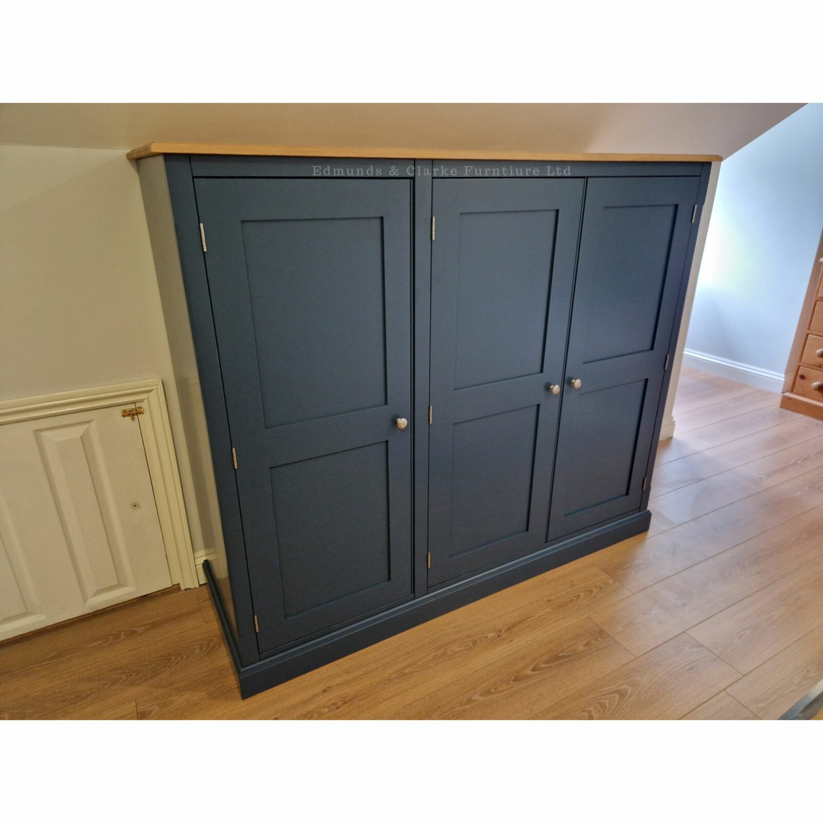 Bespoke Low Eaves Three Door Wardrobe | Edmunds & Clarke Ltd