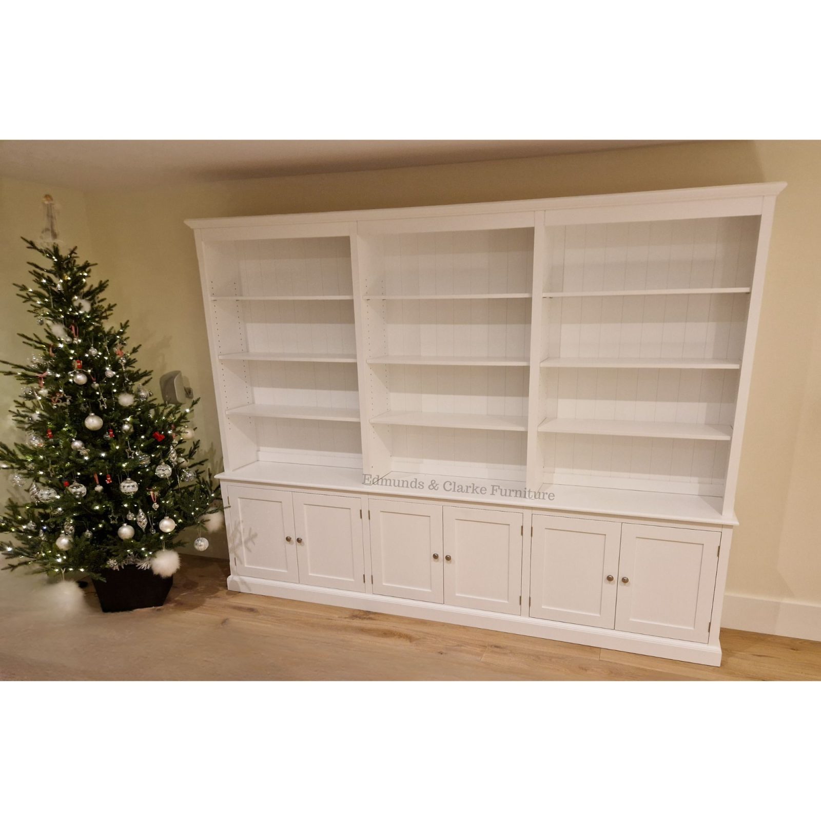 Edmunds 3 Metre Library Bookcase: Large & Elegant Book Storage